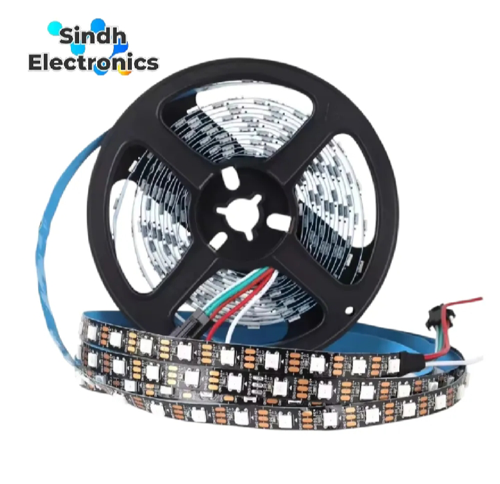 5V WS2812B Addressable Pixel RGB Led Strip Light IP65 Waterproof | Daraz.pk