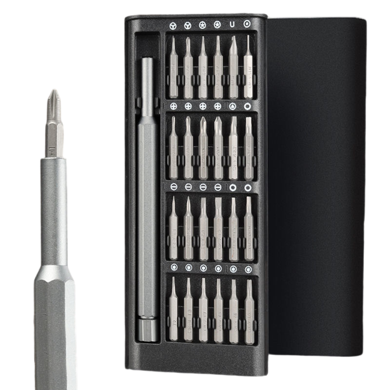 Precision Screwdriver Set 25 in 1 Mini Repair Tool Kit Torx Phillips Magnetic Screw Driver Bits ...