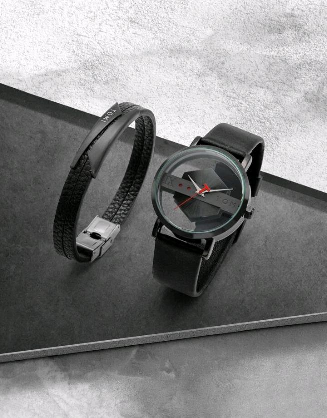Tomi T100 original 100% with official tomi Breslet complete box for men ...