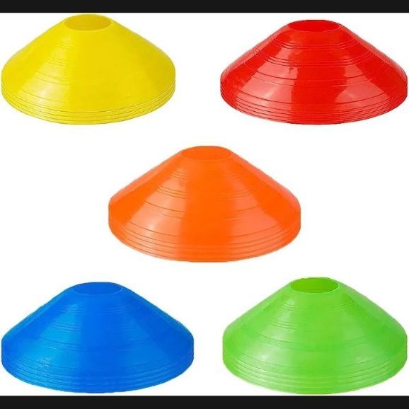 5 PCS Soccer Cones Agility Disc Cones Sports Football Soccer Training ...