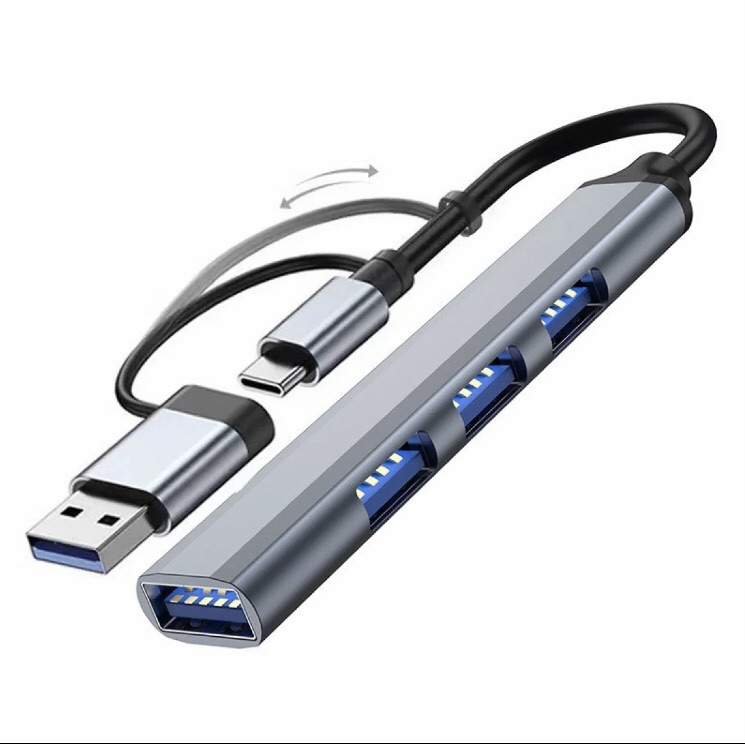 USB Hub/ Type C to USB Hub/ Type C multi-interface adapter/ 4 Ports USB ...
