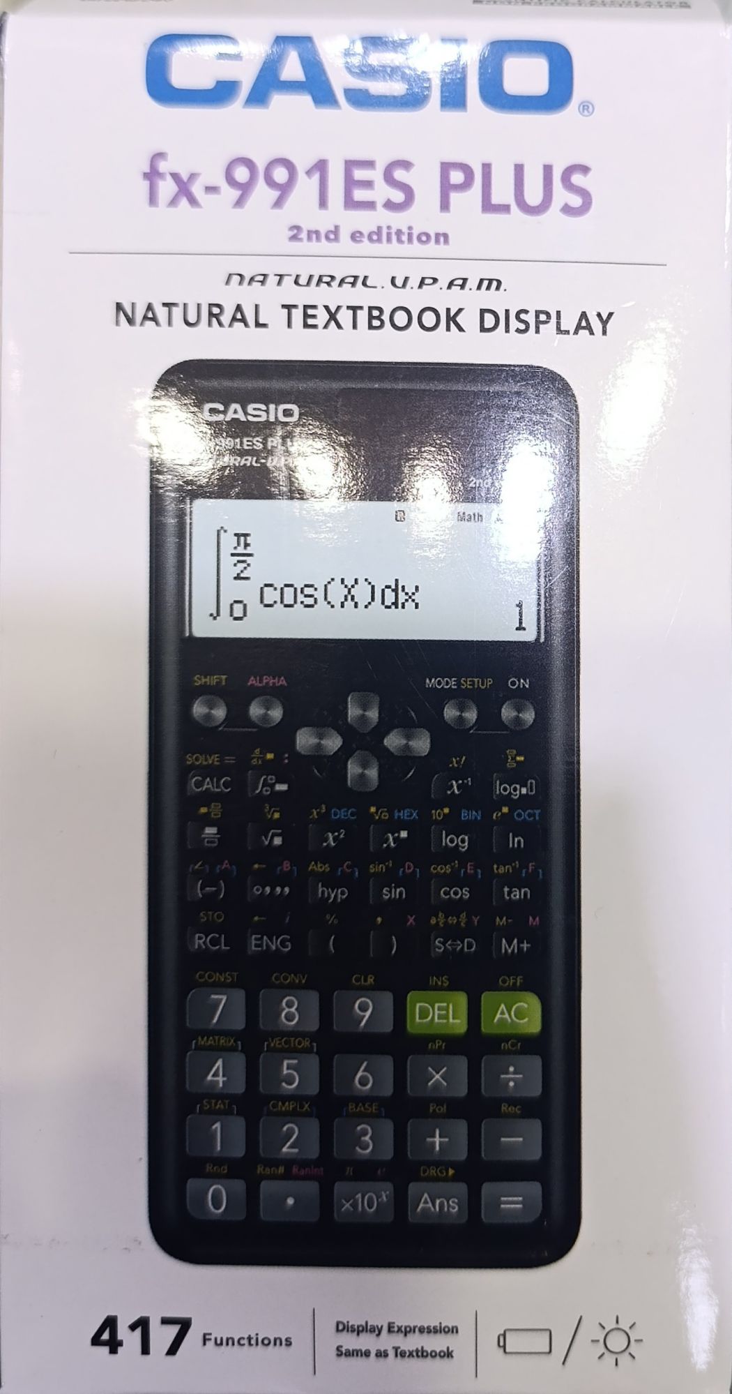 Scientific Calculator (FX-991ES plus 2nd Special edition) | Daraz.pk