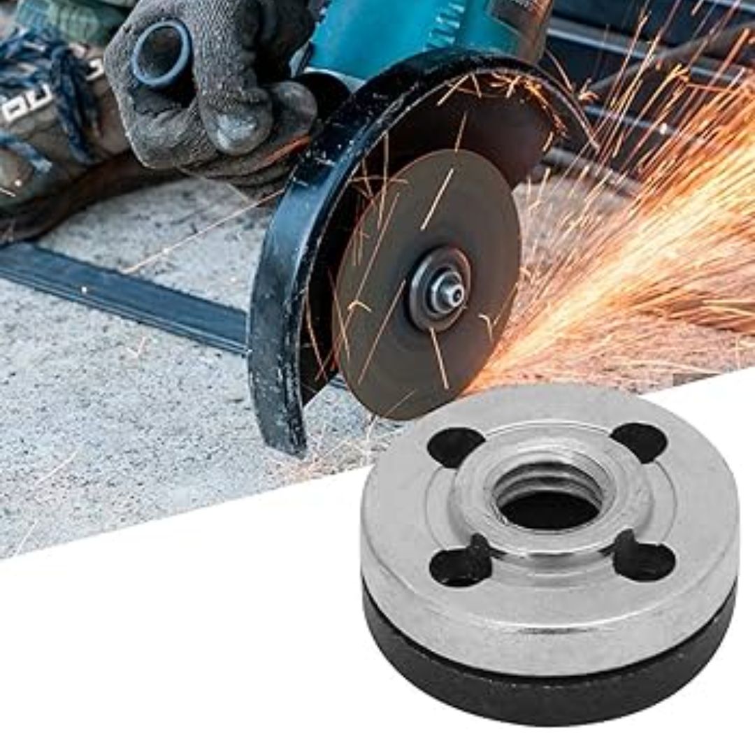 Angle Grander 4" flang nut inner outer 2pcs set ,power tools ...