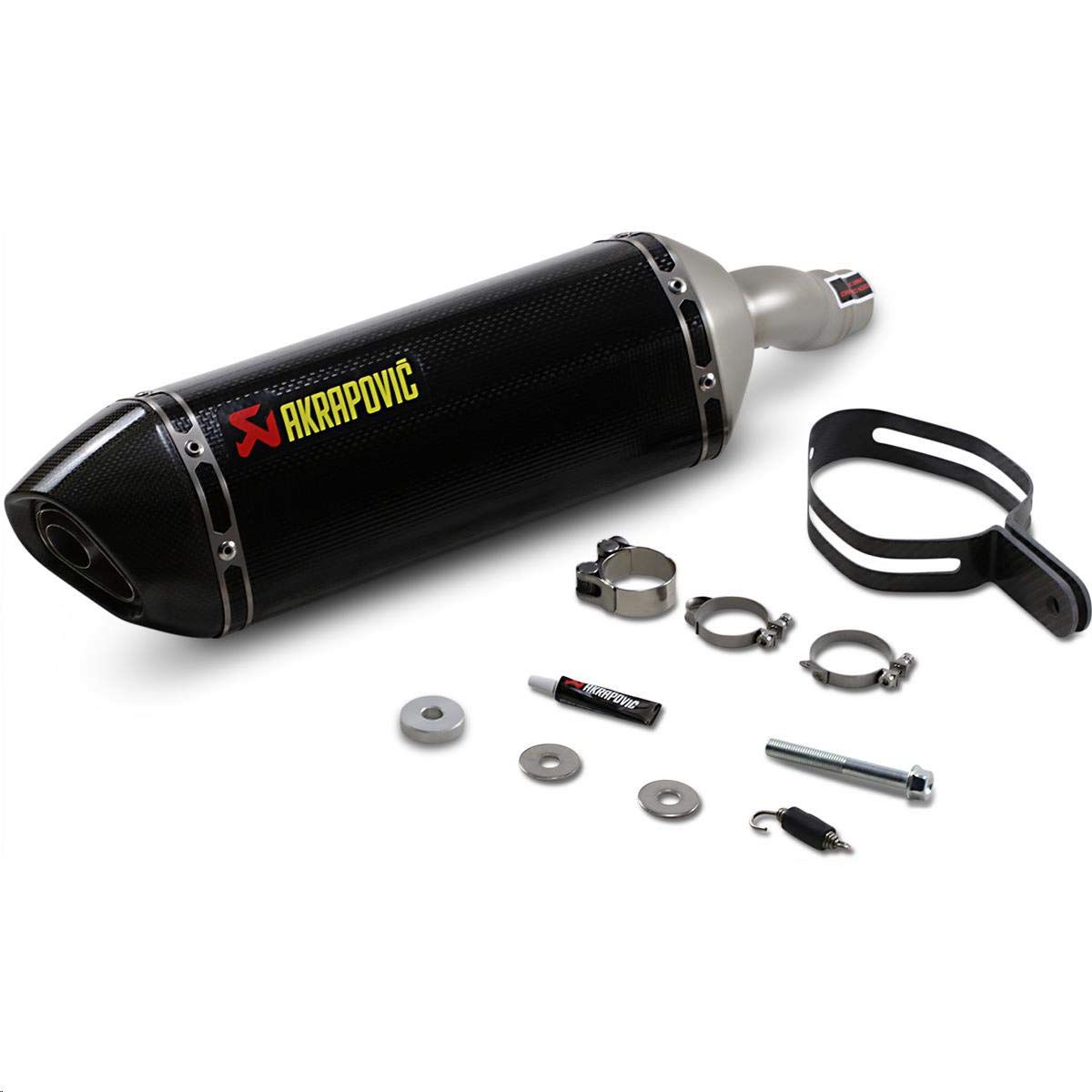 Premium Quality Akroprovic Shark Exhaust, Matte Fade Edition, with DB ...