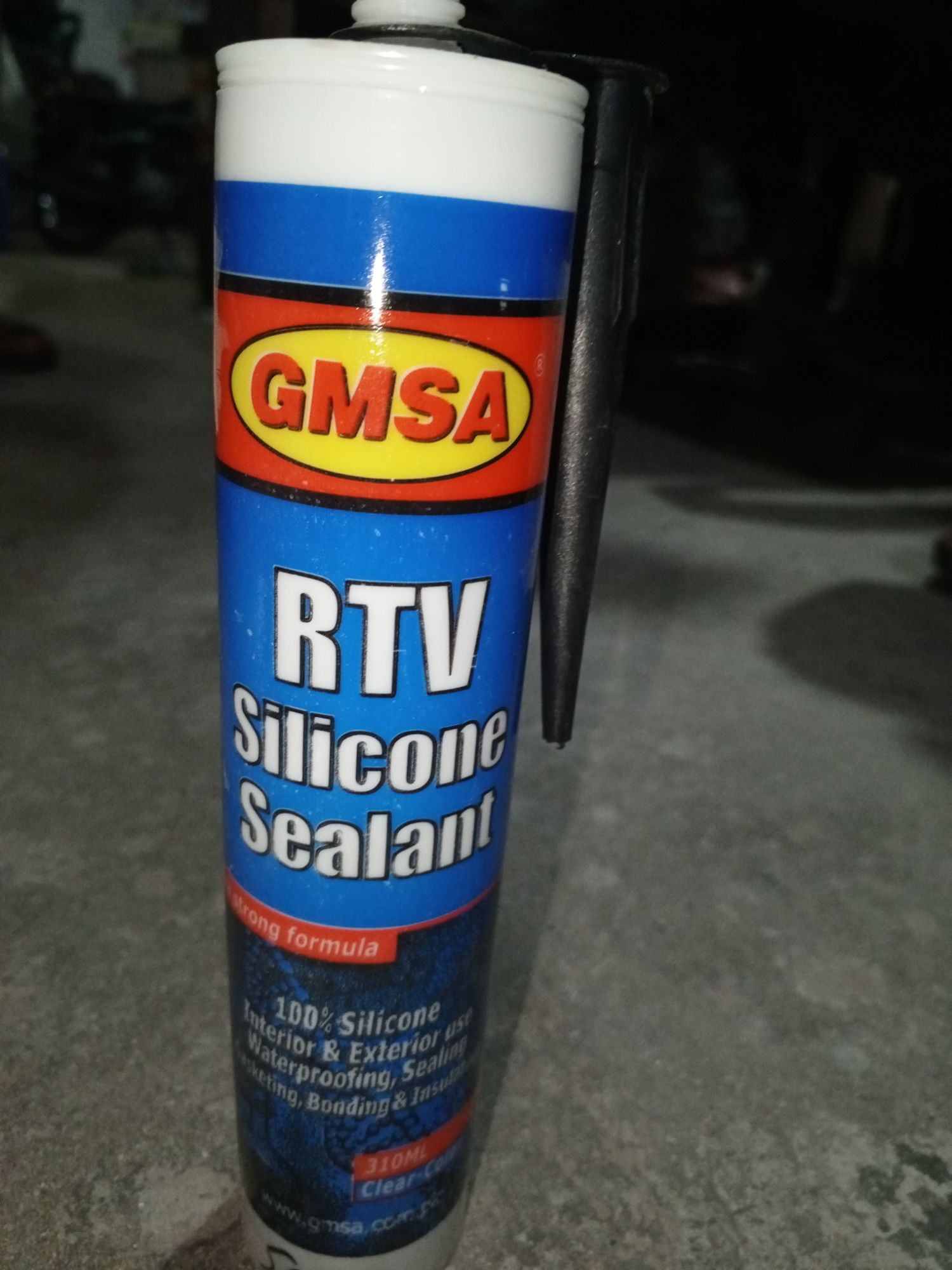 Original GMSA Silicone sealant RTV Transparent clear white and black ...