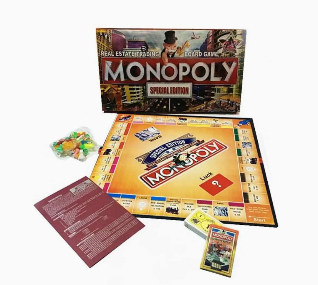 Monopoly real estate trading board game | Daraz.pk