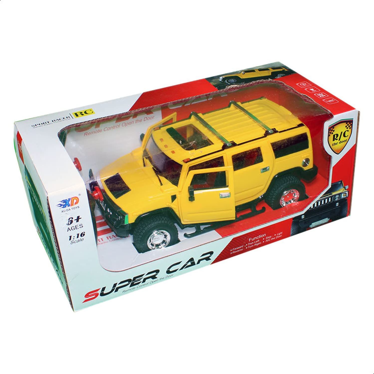 Hammer Car with Remote Control - Yellow | Daraz.pk