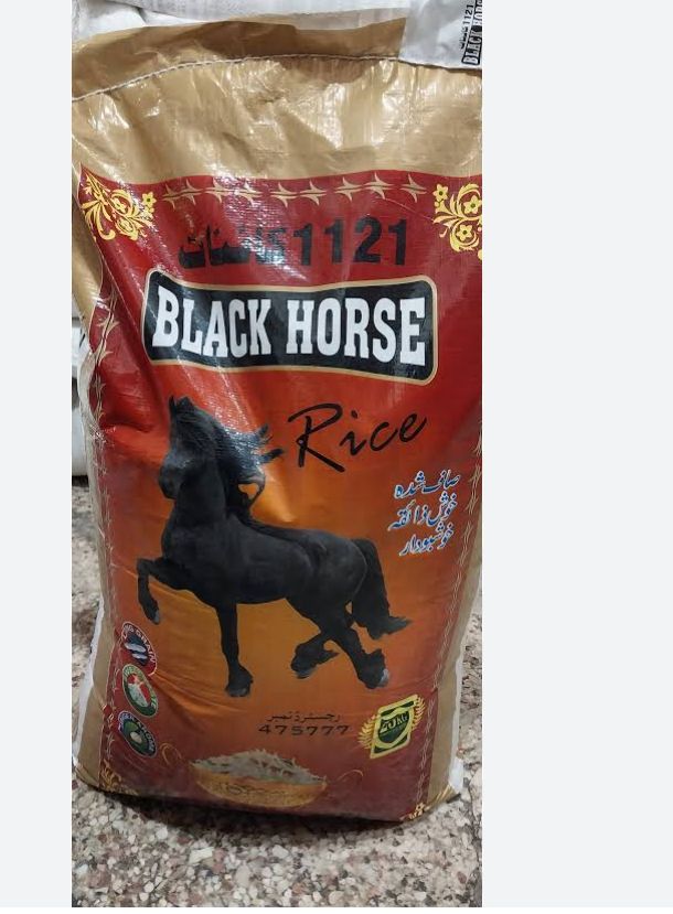 black hores rice 🌾 10 kg bag black horse brand rice 🌾 | Daraz.pk