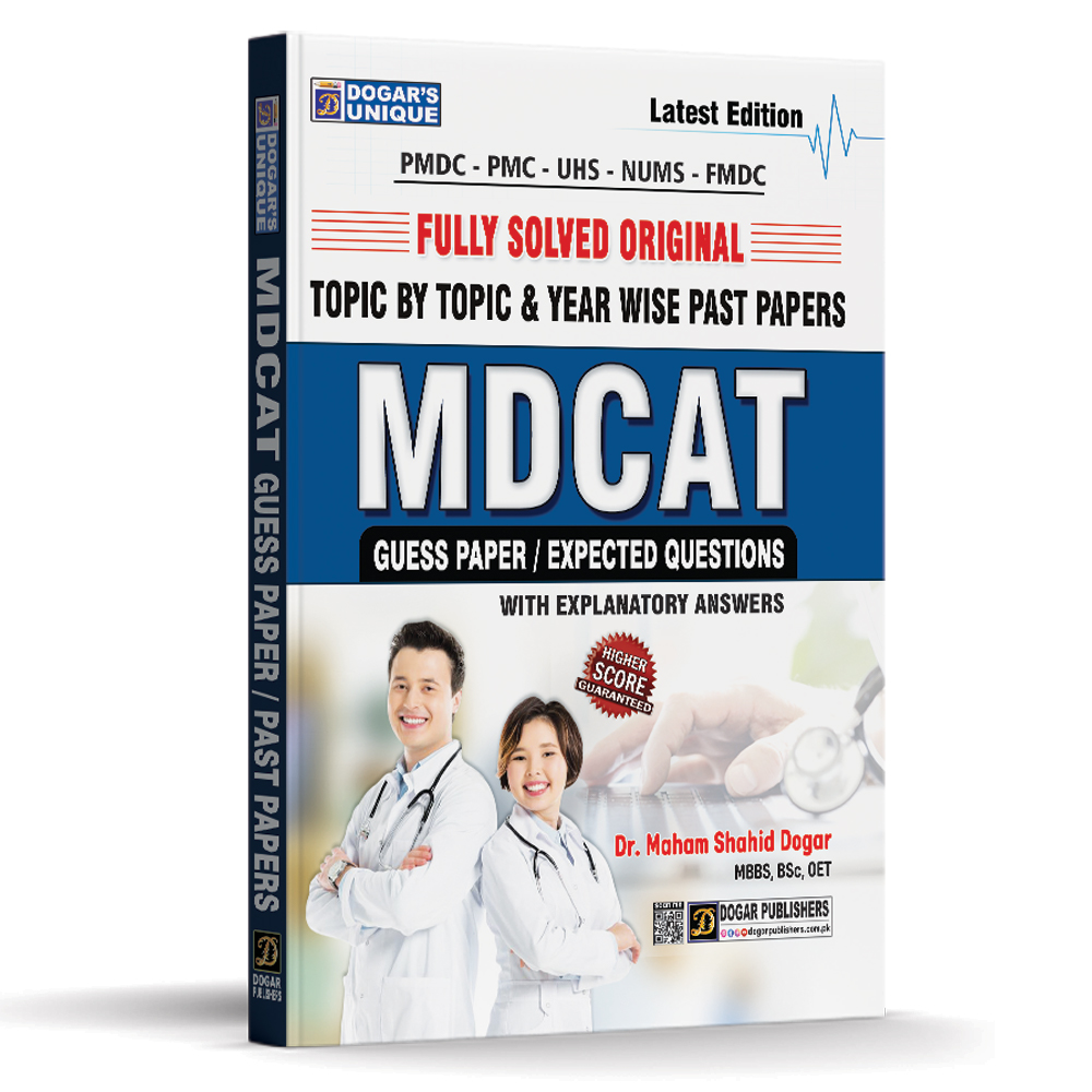 MDCAT Solved Past Papers by Dogar Publishers -Latest Edition | Daraz.pk