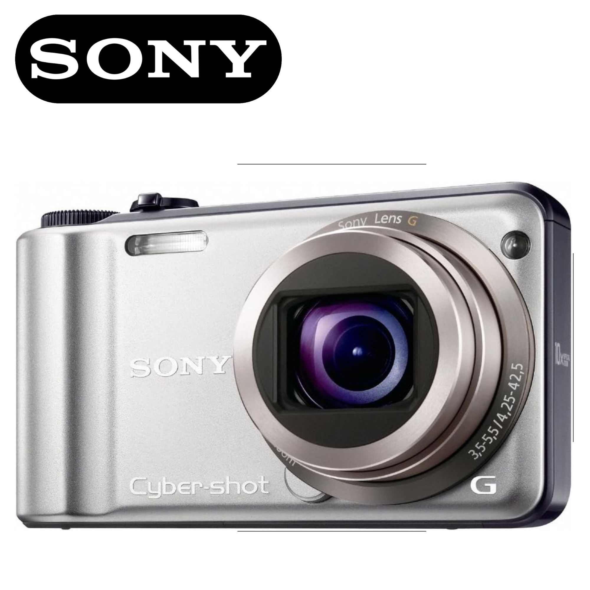 Sony Cyber-shot DSC-H55 Digital Camera with 10x Optical Zoom | Daraz.pk