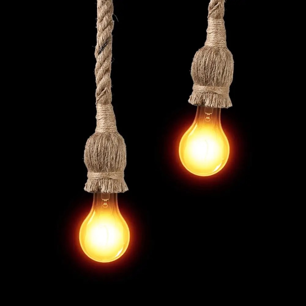 One head rope pendant lamp bulb (bulb to be seprate purchased) | Daraz.pk