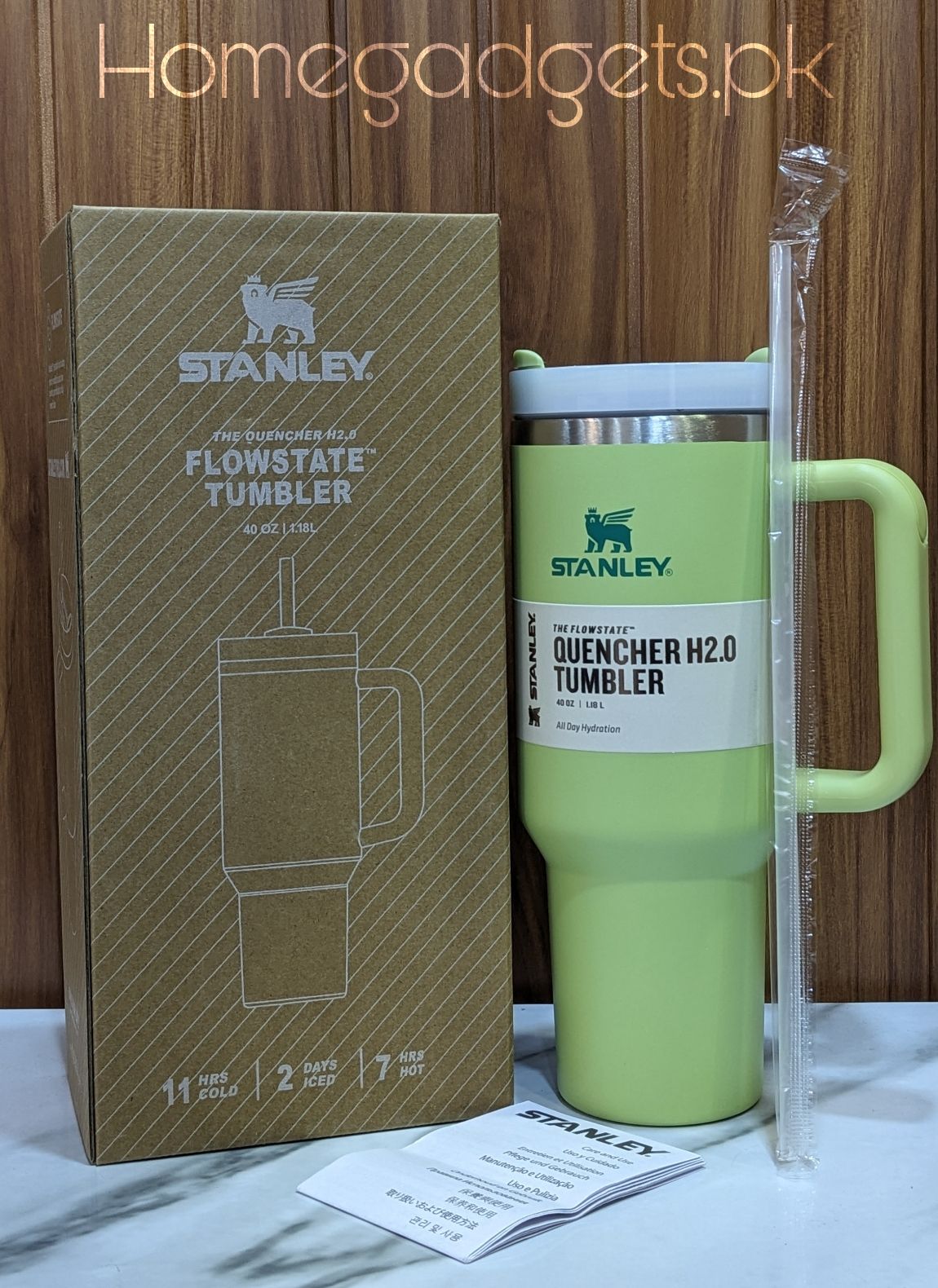 Original Stanley Cup Stainless Steel Vacuum Insulated Tumbler Ice ...