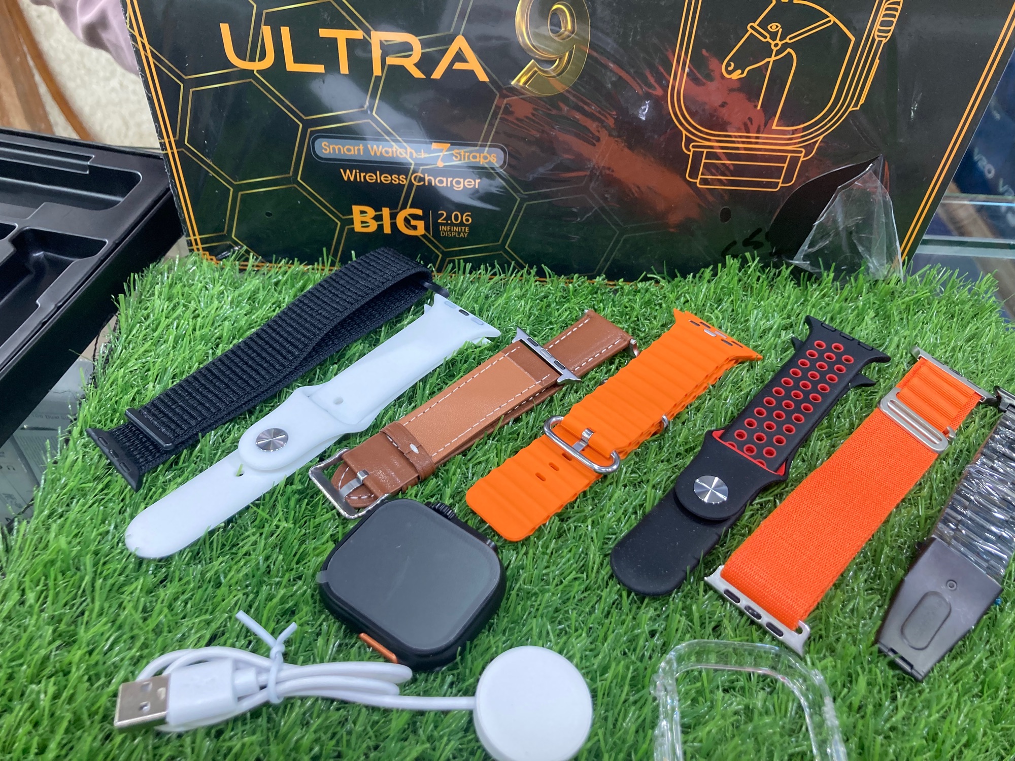 Ultra 9 6 in 1 Smart watch | Daraz.pk