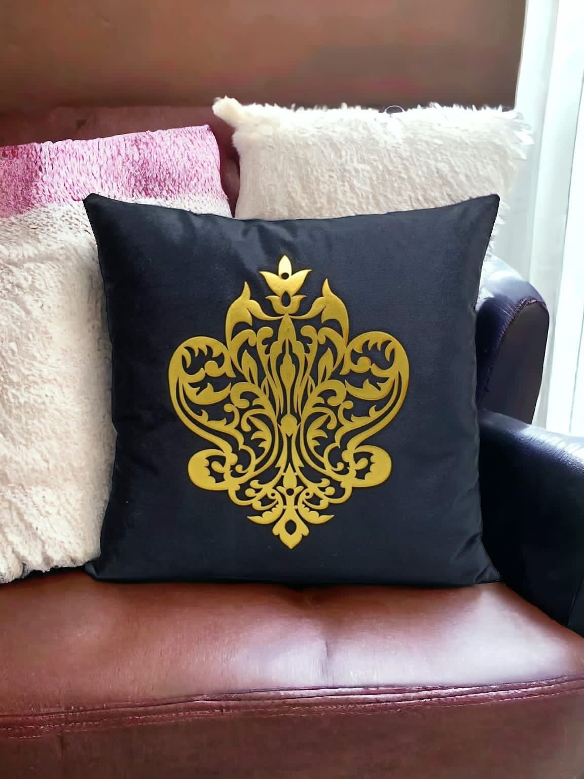 Luxury Laser Cut Velvet Cushion Covers | Daraz.pk