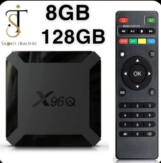 X96Q / 8GB 128GB / Android 13 -4k Smart / Android TV BOX | Daraz.pk
