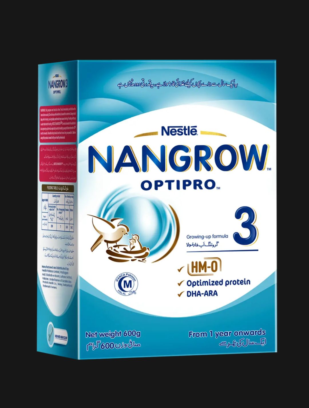 Nangrow 3 Growing Up Formula( from 1 years to onward )600gm box | Daraz.pk
