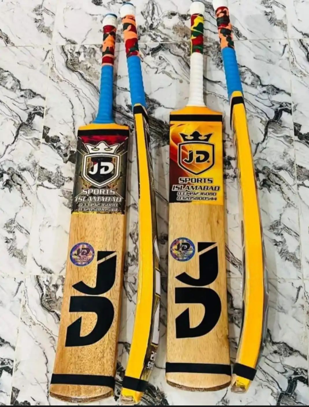 JD Coconut (TM) Edition Tape Ball Cricket Bat Full-Cane Original (2023 ...