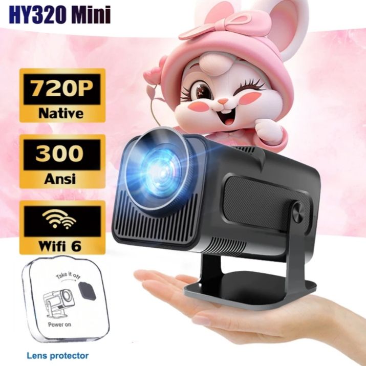 Magcubic Hy320 Mini Projector 300 Ansi Lumens 4k Supported | Daraz.pk