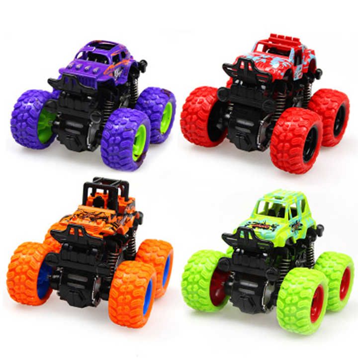 Mini Monster Truck Friction Toy-4 Wheel Off Road Friction Toy for Kids ...