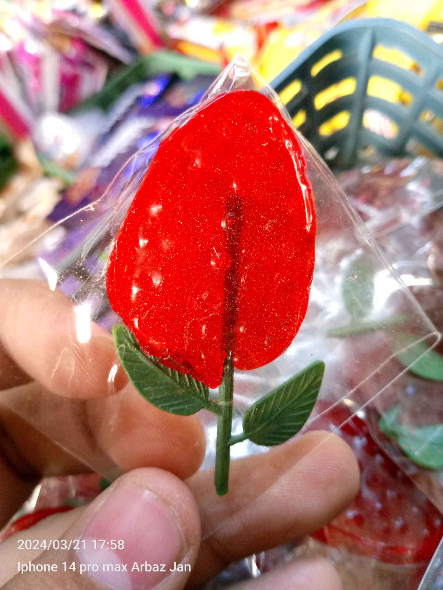 Original Strawberry Lillipop (Pack Of 24) Strawberry Flavour / Very ...