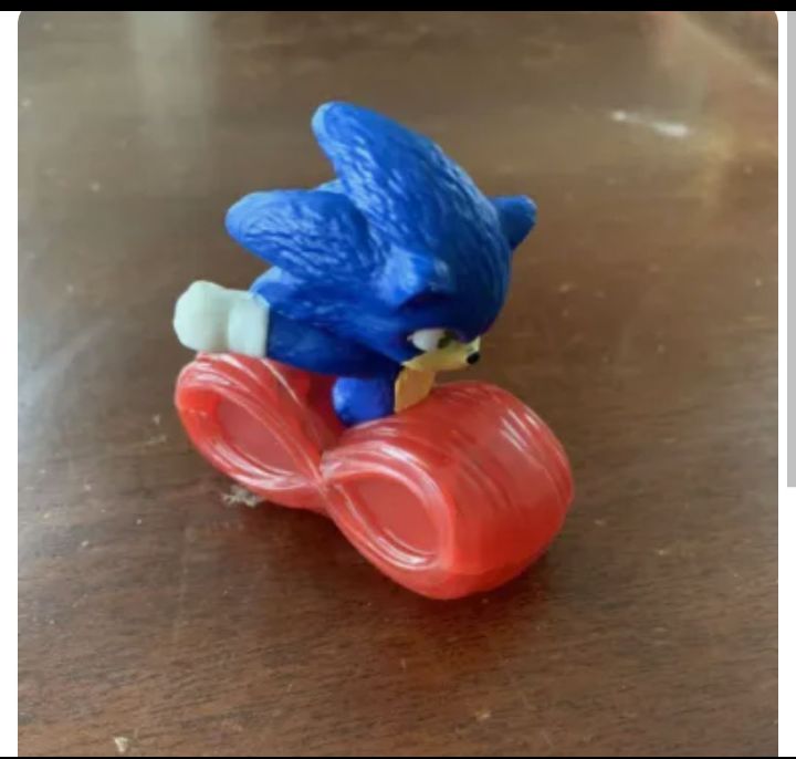 Sonic The Hedgehog Sonic 2 & knuckles Pull Back Toy 2021 Sega Works ...