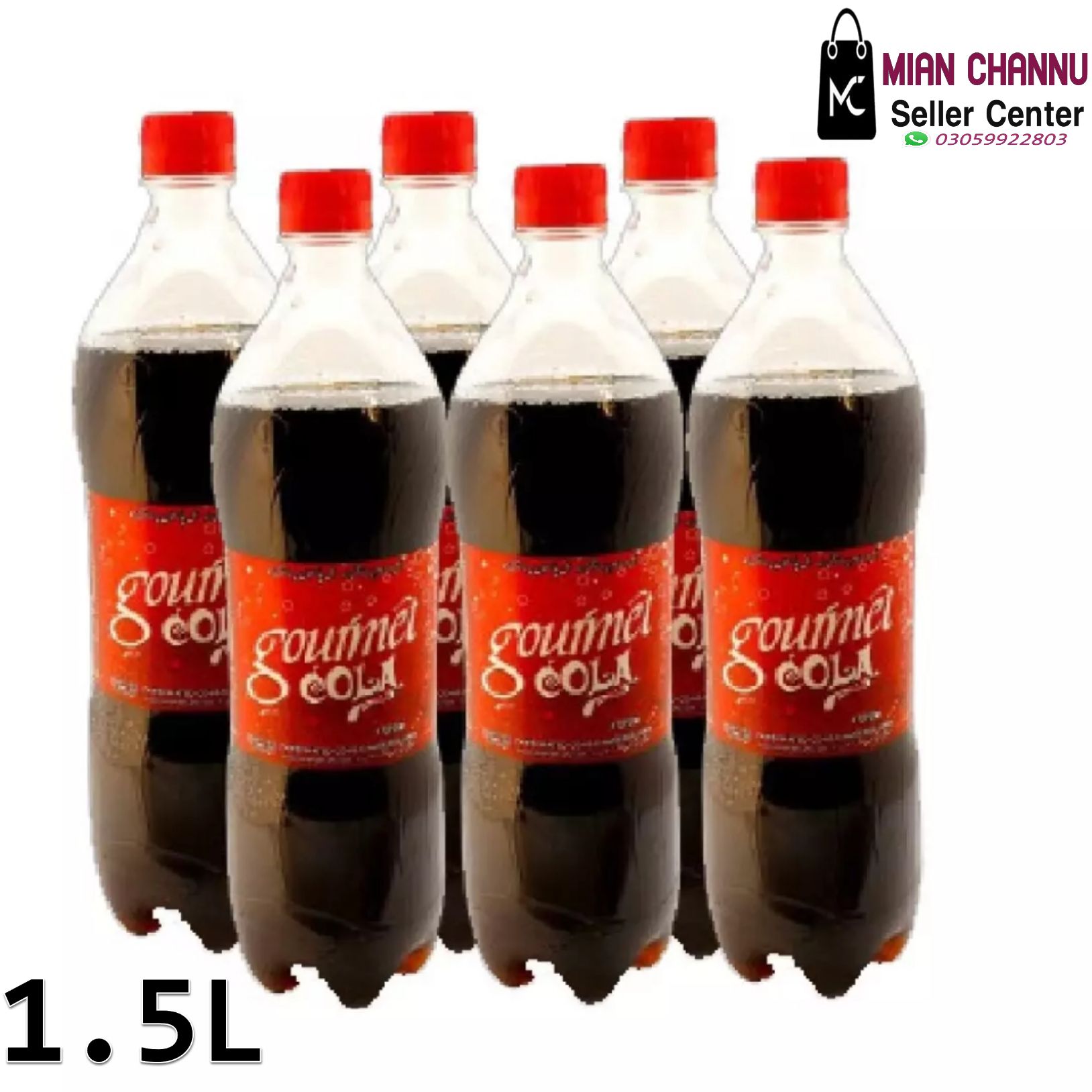 Gourmet Cola 1.5 Liter - Pack of 6 h Original Taste - Pakistan's# 1 ...