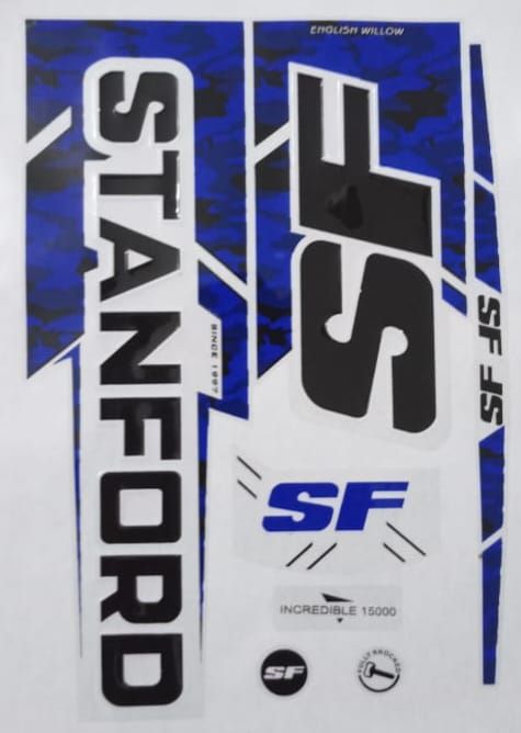 2024 Edition SF 3D Embossed Cricket Bat Stickers | New Version 2024 SF ...
