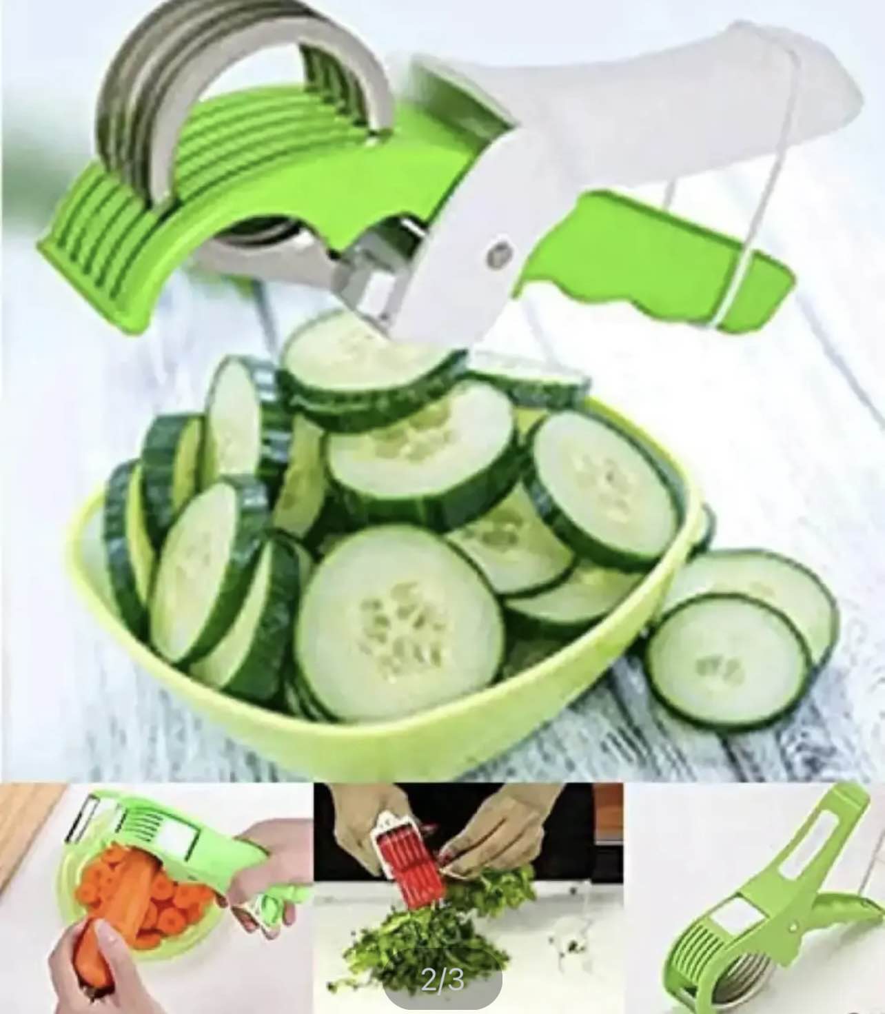 Multi Veg Cut 5 Blade Vegetable & Fruits Cutter and Slicer | Daraz.pk