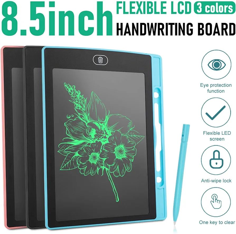 LCD Writing Tablet with Stylus, Digital Ewriter Electronic Graphic ...