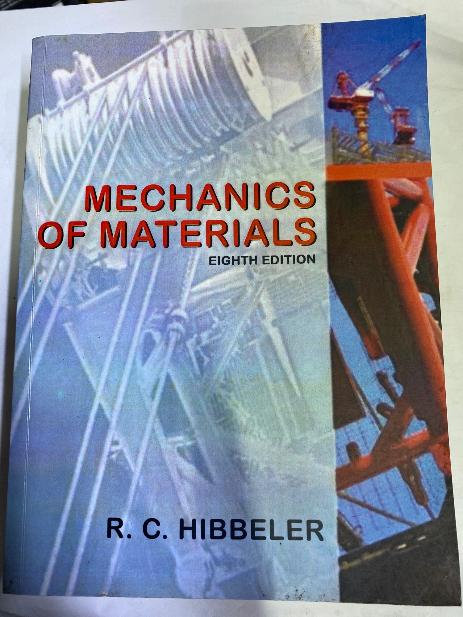 MECHANICS OF MATERIALS 8th EDITION BY R.C. HIBBELER | Daraz.pk