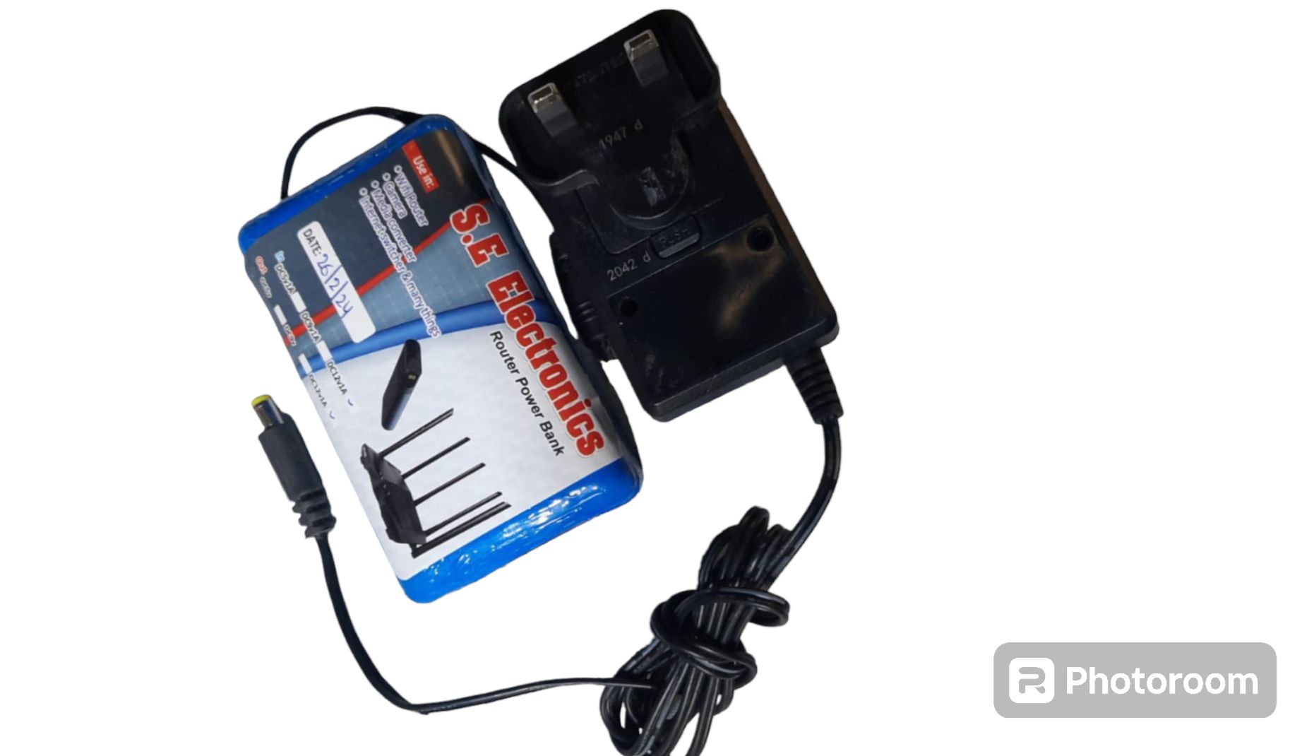 12V WiFi Router Power Bank with Charging Adapter for Fiber Net - 4-5 ...