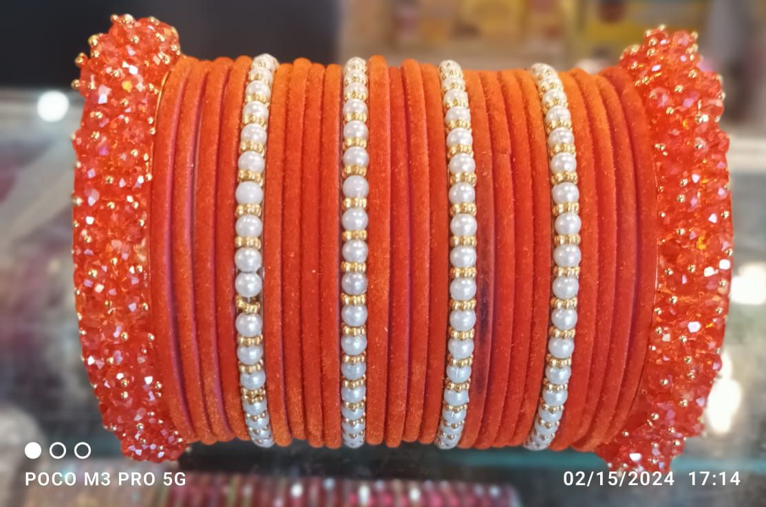 beautiful formal bangleset with Kara set for women | Daraz.pk
