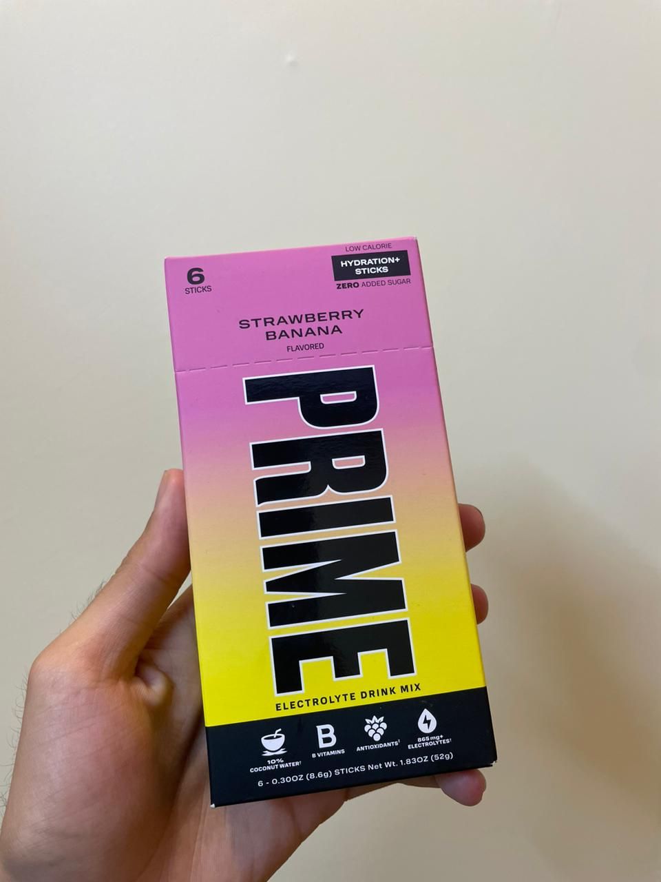 Prime Hydration Sticks Strawberry Watermelon - BOX - Prime by Logan ...