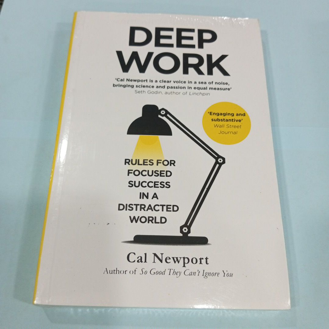 deep work by cal Newport | Daraz.pk