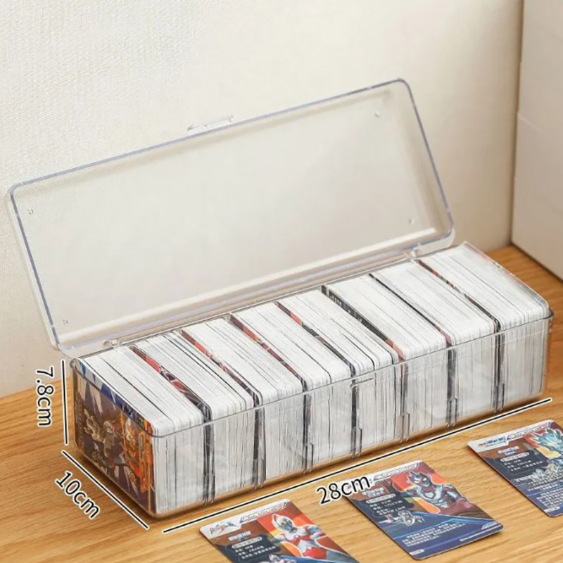 Transparent Hot Trading Card Deck Box Large Capacity Container Card ...
