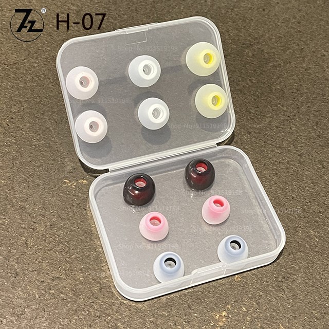 7HZ H07 H08 Silicone Eartip 1Pair (2pcs) /6Pairs (12pcs) L M S Size In ...