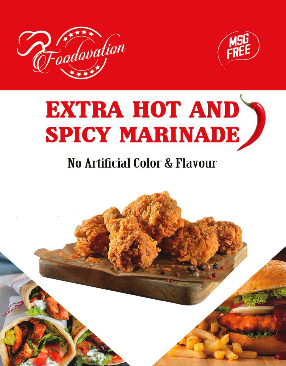 Hot & Spicy Marinade 40gm & Breading Mix KFC style 20gm | Daraz.pk