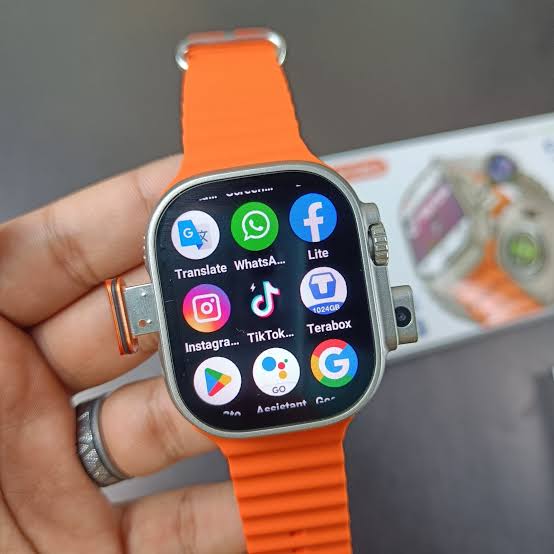 4G Ultra Smartwatch | Full Android | Big Screen | Social Apps | PTA ...
