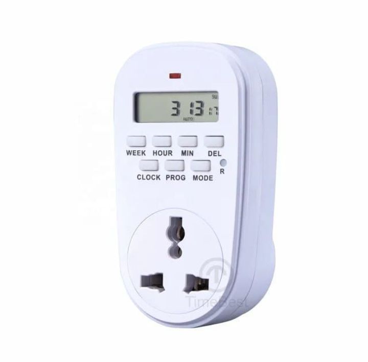 Digital Timer Socket Switch Lcd Timing Weekly Programmable Timer Switch
