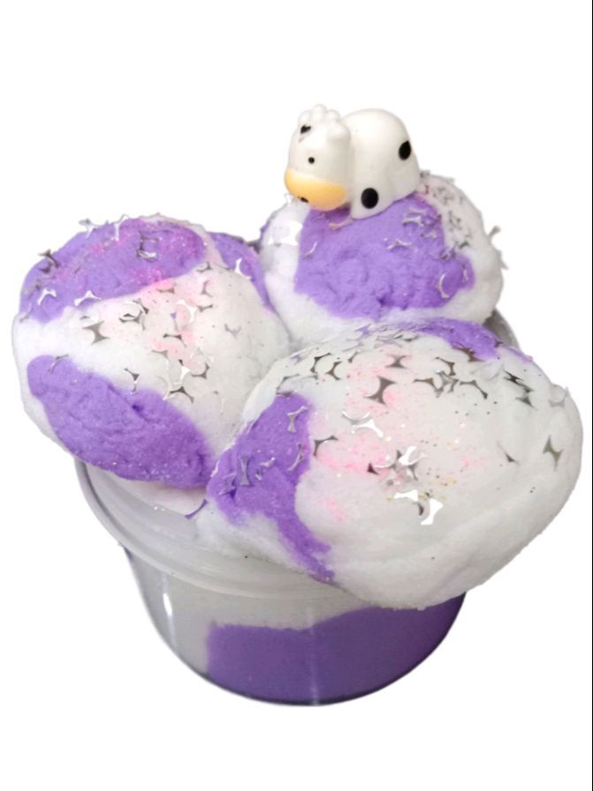 COW 🐮 MAUVE SLIME , 180ml scented snow slime , customised | Daraz.pk