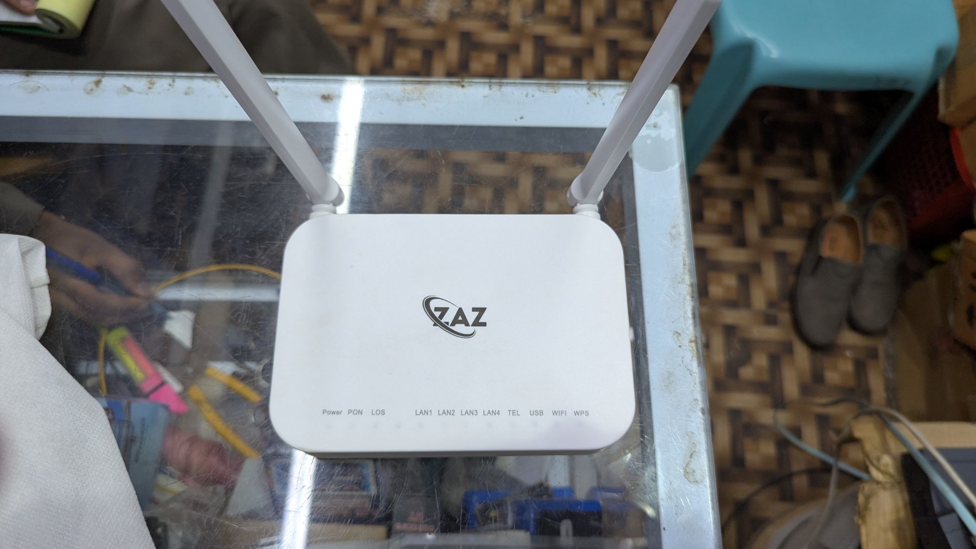 XPON Wifi Router | 5DBI Antenna | Box pack High Speed FTTH Modem | 1GE ...