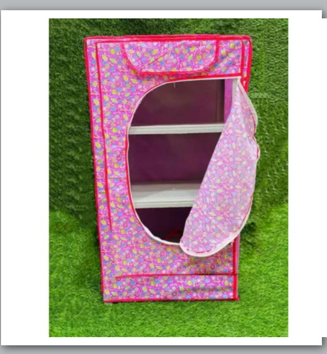 Attractive Folding Cloth Almirah For Kids And Infants Wardrobe 3 ...