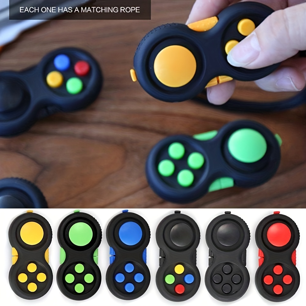 Fidget Pad with 8 Fidget Functions, Fidget Controller Stress Reducer ...
