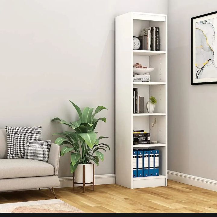 multipurpose wooden box rack 4 layer book for home decoration | Daraz.pk