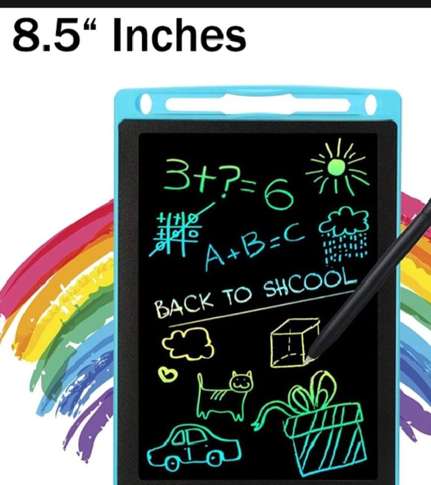 8.5 inches Writing Tablet for kids , learning tablet for kids, LCD ...