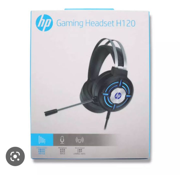 Hp H120 Usb Gaming Headset with Mic Control (black) | Daraz.pk