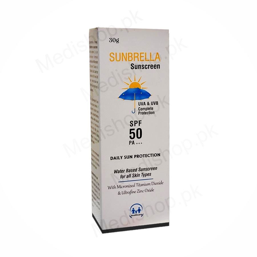 Sunbrella Sunscreen Spf 50 30gm Water based Sunblock for all skin type ...