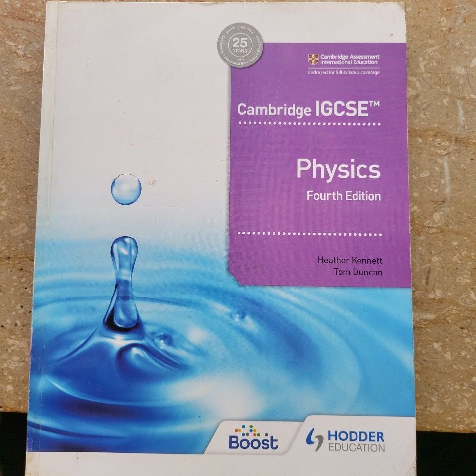 Cambridge Olevel IGCSE Physic Fourth Edition Hodder Education | Daraz.pk