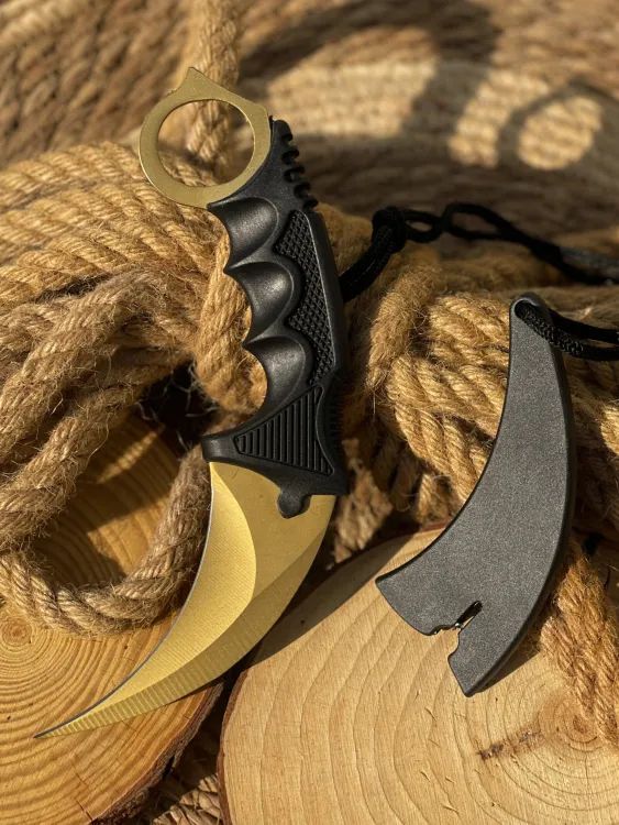 Golden Karambit knife toys | Daraz.pk