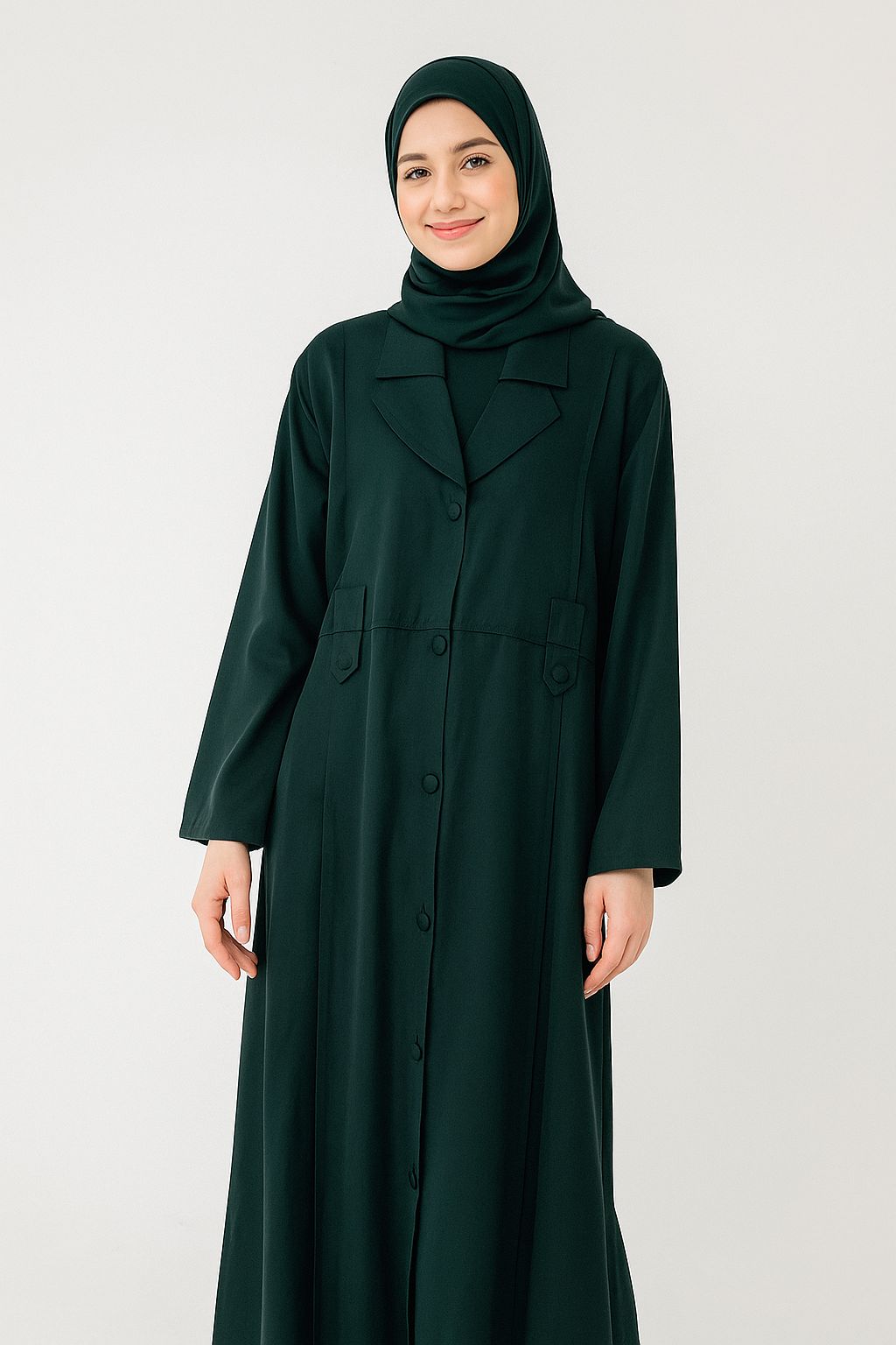 New Style Short Coat – Korean Nida Fabric 2025 | Daraz.pk